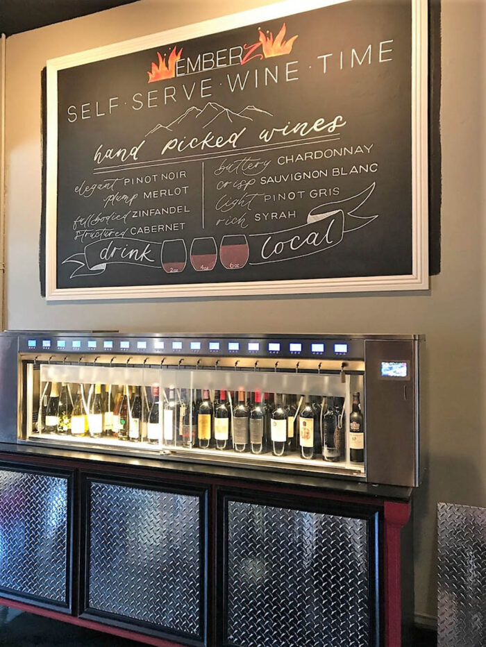 Emberz Restaurant, Sonora, California - By The Glass